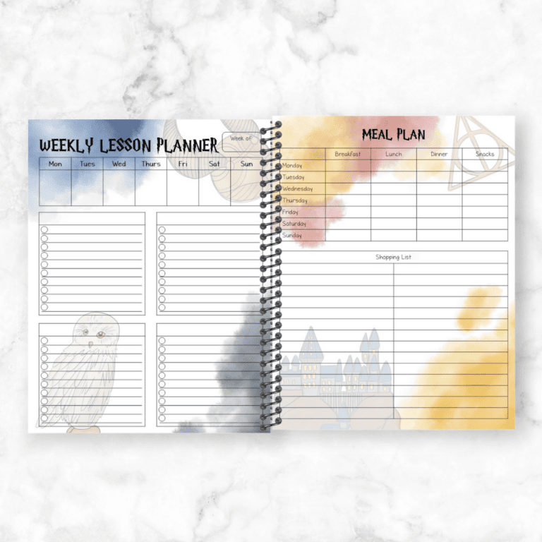 Harry Potter Inspired Planner - The Waldock Way