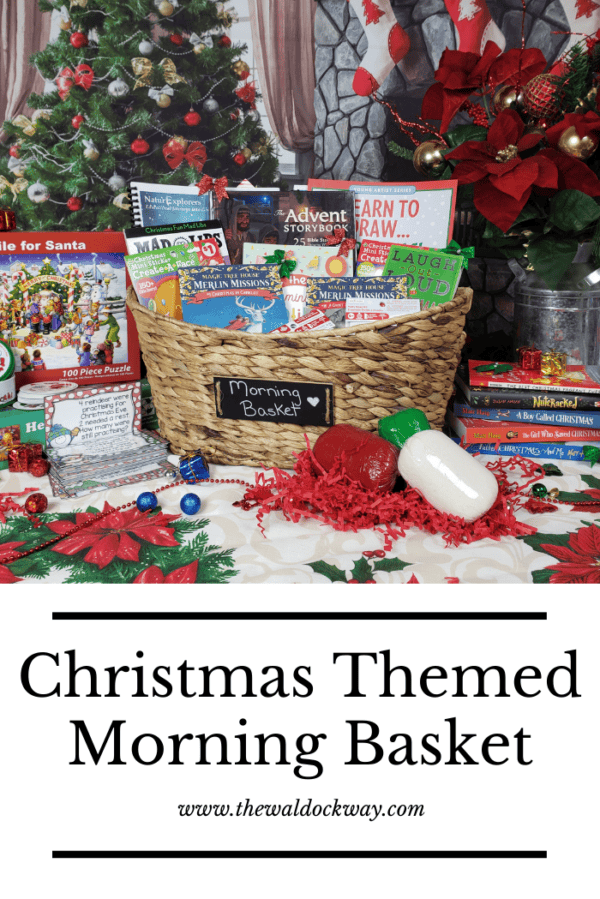 Easy Peasy Christmas Themed Morning Basket