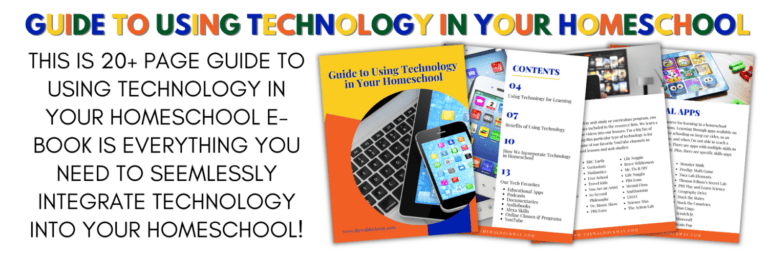 How We Use Technology In Our Homeschool