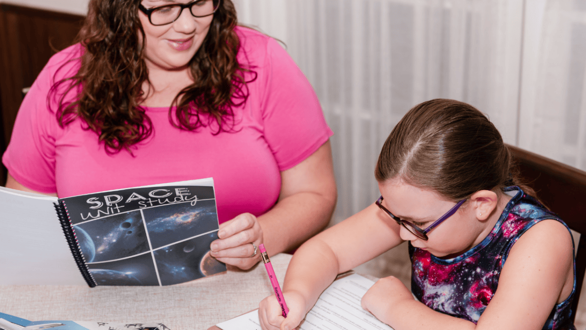 A Homeschool Space Unit Study Ideal for Interest Led Learning