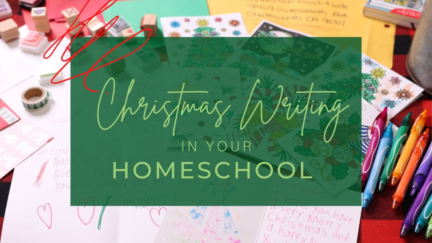 Christmas Writing in Your Homeschool