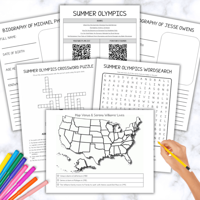 Inspiring Summer Olympics Study For Kids - The Waldock Way