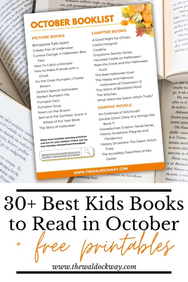30+ Best Fall Books for Kids to Read This October