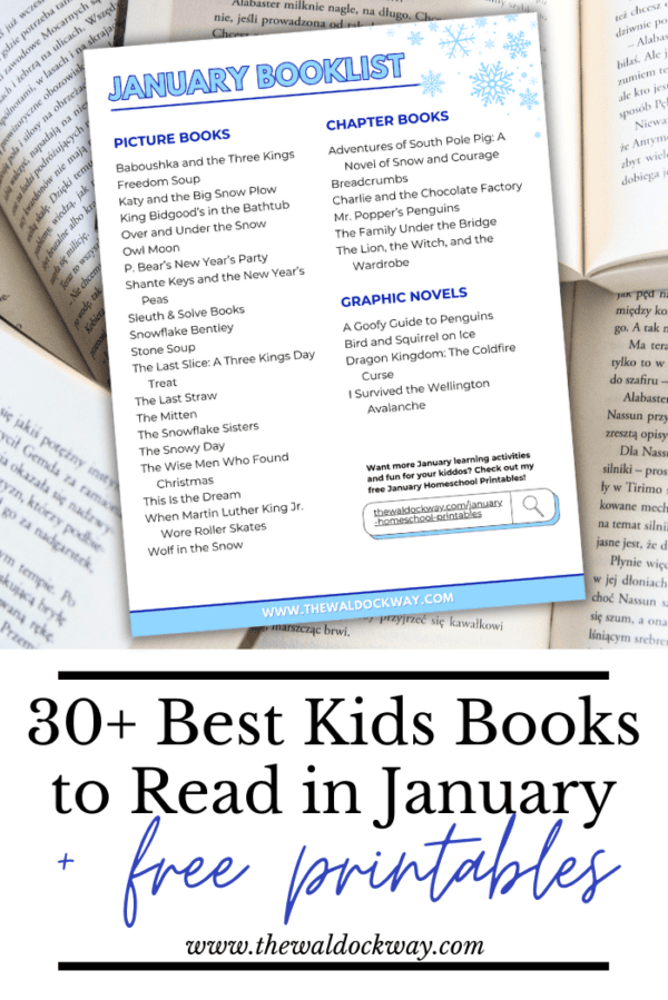 30+ Best Kids Books to Read in January