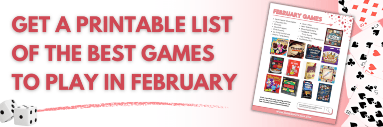 The Best Games For Learning in February - The Waldock Way
