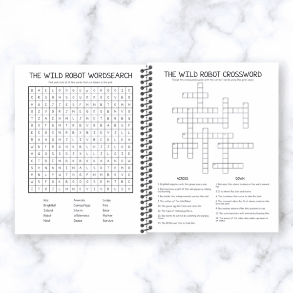 The Wild Robot Novel Study - The Waldock Way