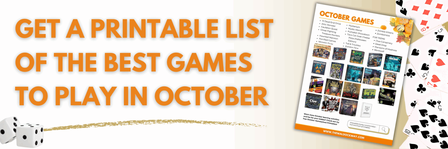 The Best Games For Learning in October